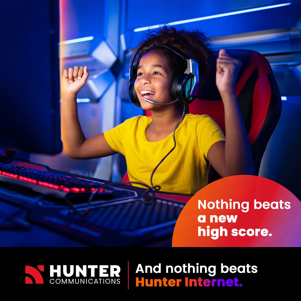 Nothing Beats Hunter Fiber Internet